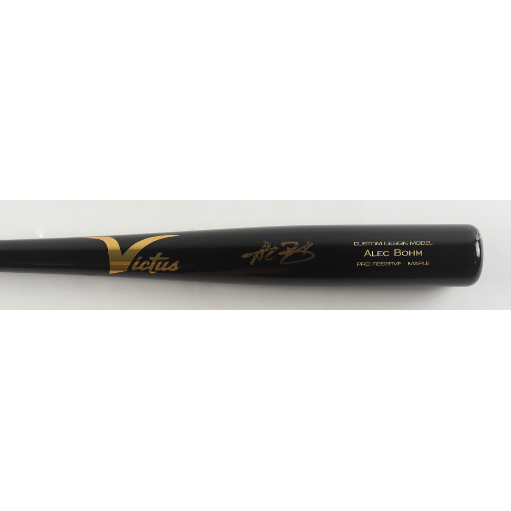 Alec Bohm Signed Victus Pro Player Model Baseball Bat (Fanatics ...