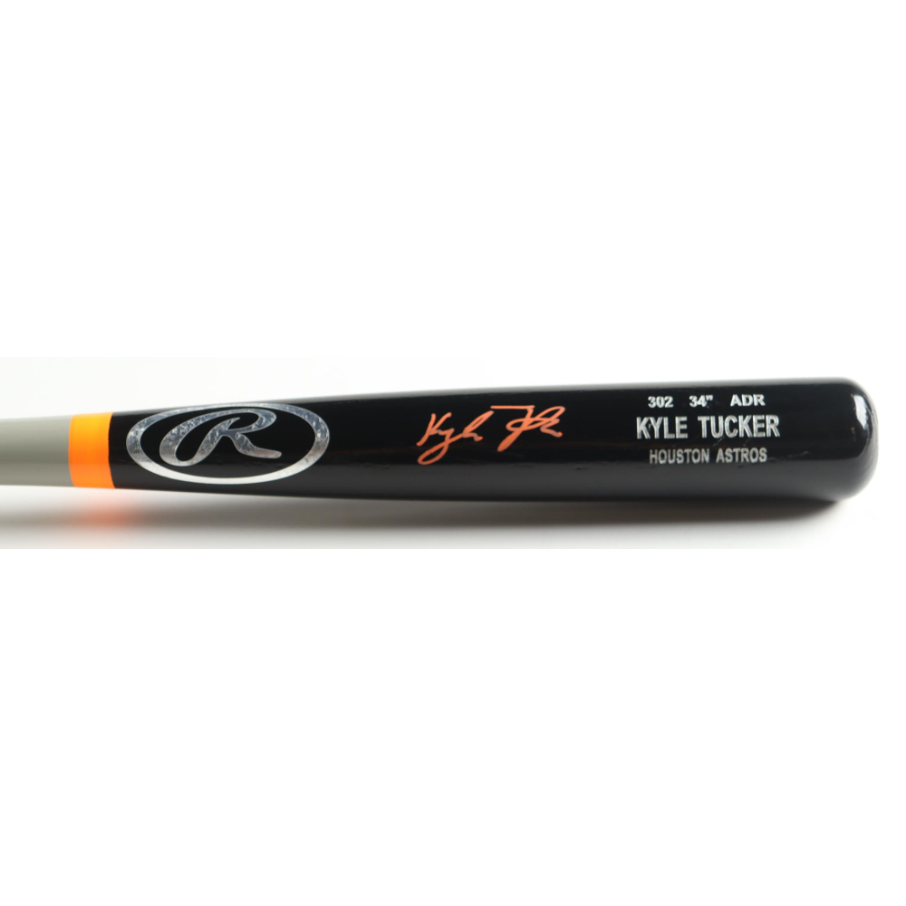 Kyle Tucker Signed Rawlings Player Model Baseball Bat (Beckett ...