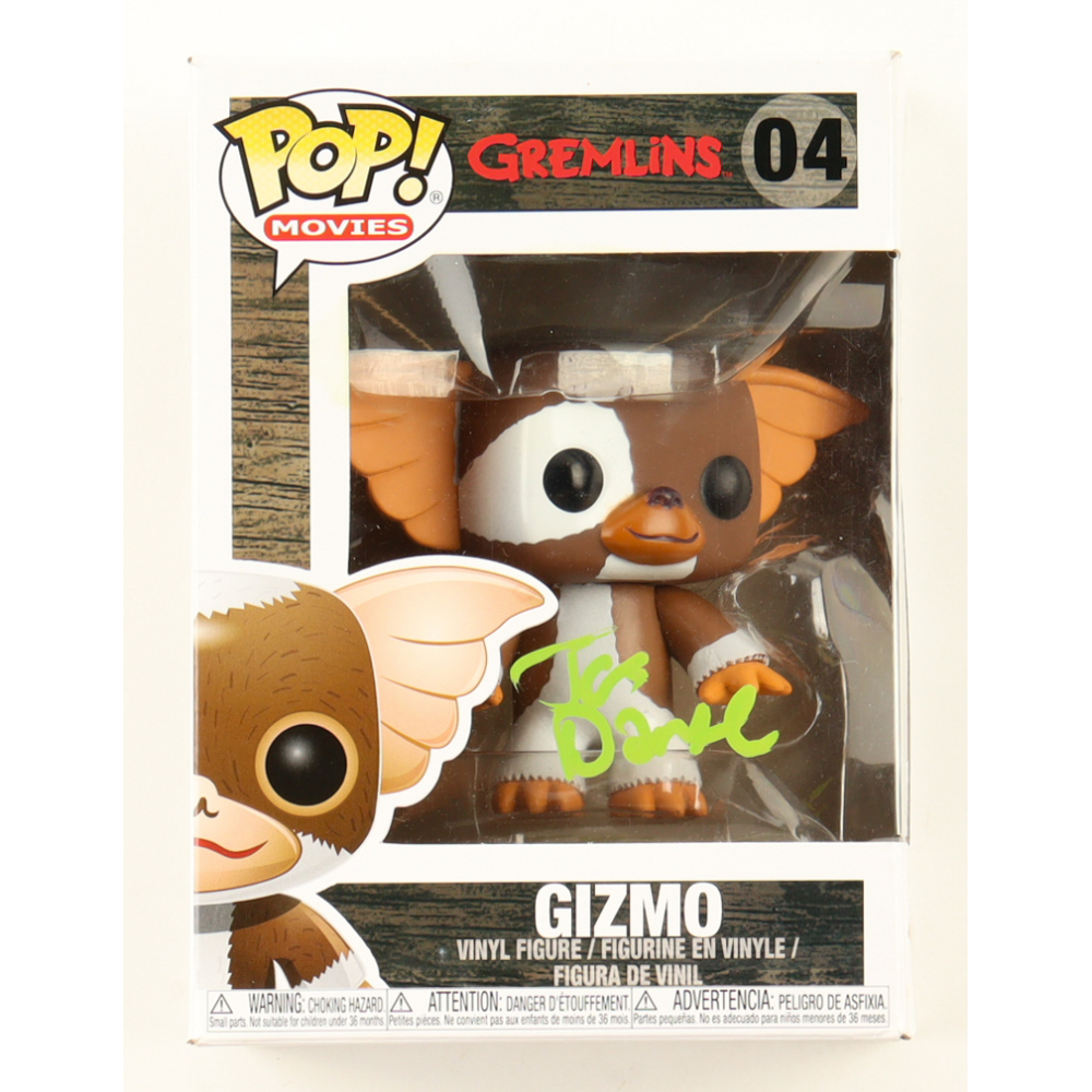 Joe Dante Signed "Gremlins" #04 Gizmo Funko Pop! Vinyl Figure with Hand ...