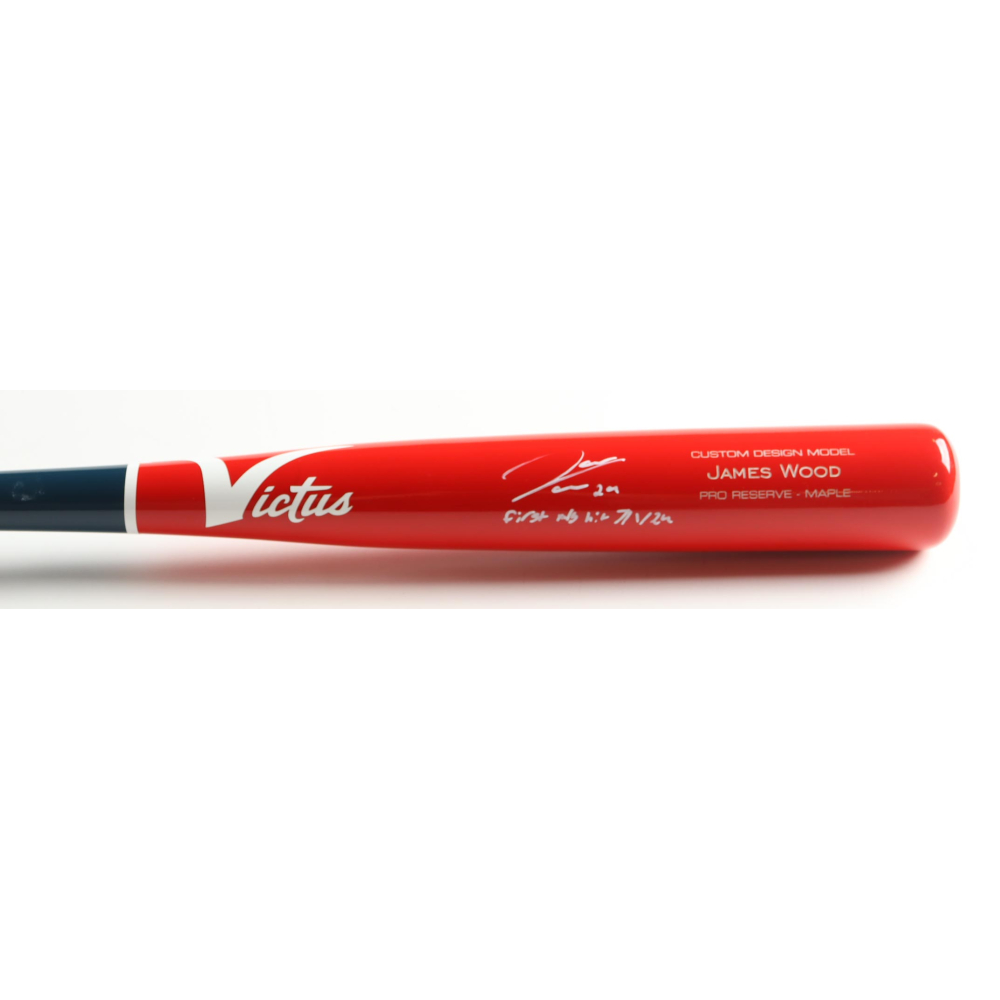 James Wood Signed Victus Player Custom Design Model Baseball Bat ...