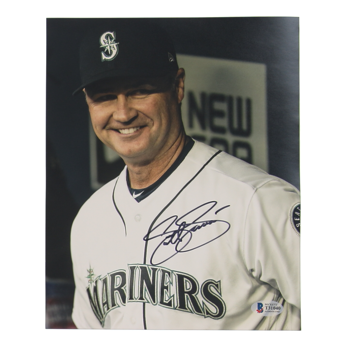 Scott Servais Signed Mariners 8x10 Photo (Beckett) | Pristine Auction