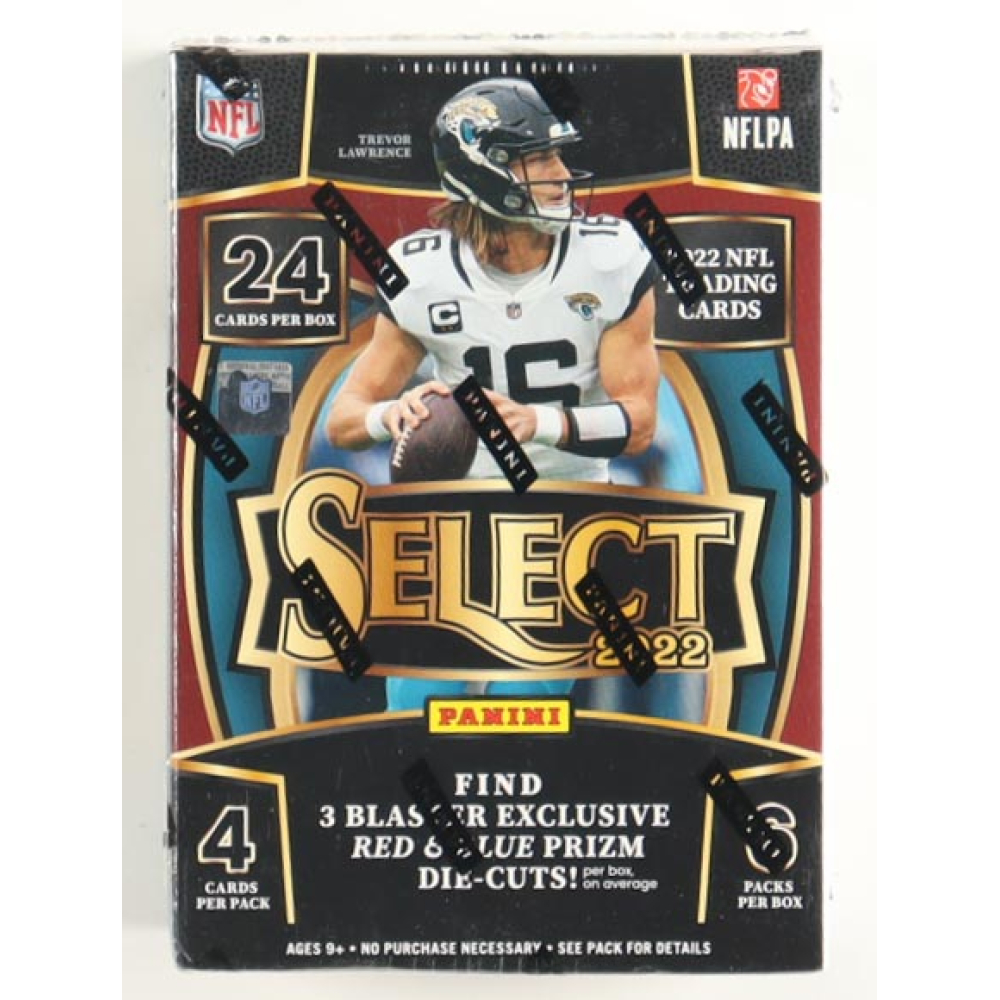 2022 Panini Select Football Blaster Box Blaster Box With (6) Packs ...