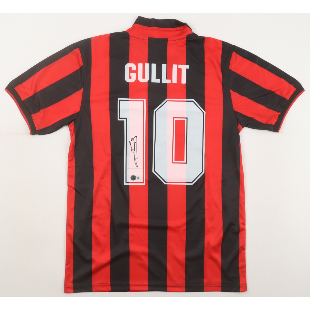 Ruud Gullit Signed AC Milan Adidas Authentic Jersey (Beckett) | Pristine Auction