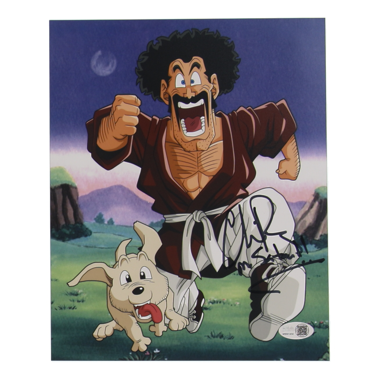 Chris Rager Signed "Dragon Ball Z" 8x10 Photo Inscribed "Mr. Satan ...