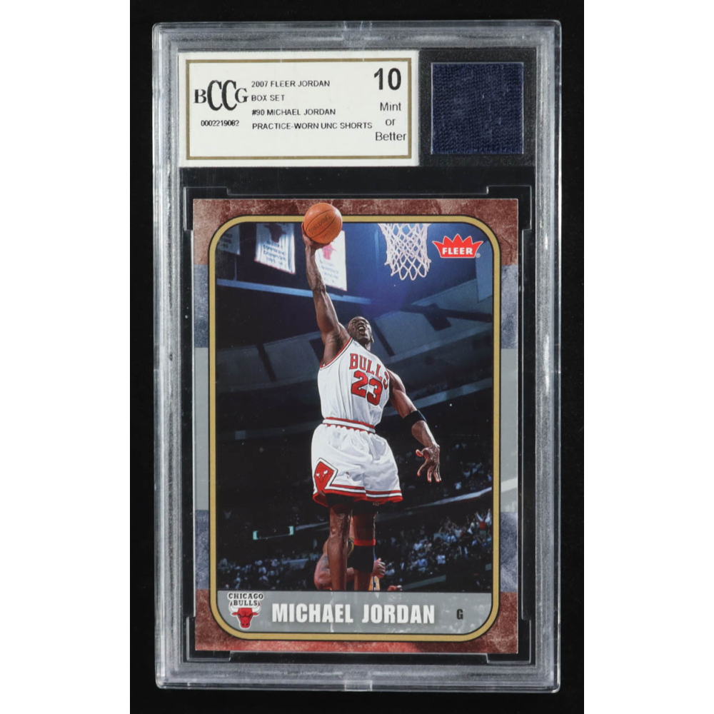 Michael Jordan 2007 Fleer Michael Jordan #90 (BCCG 10) | Pristine Auction