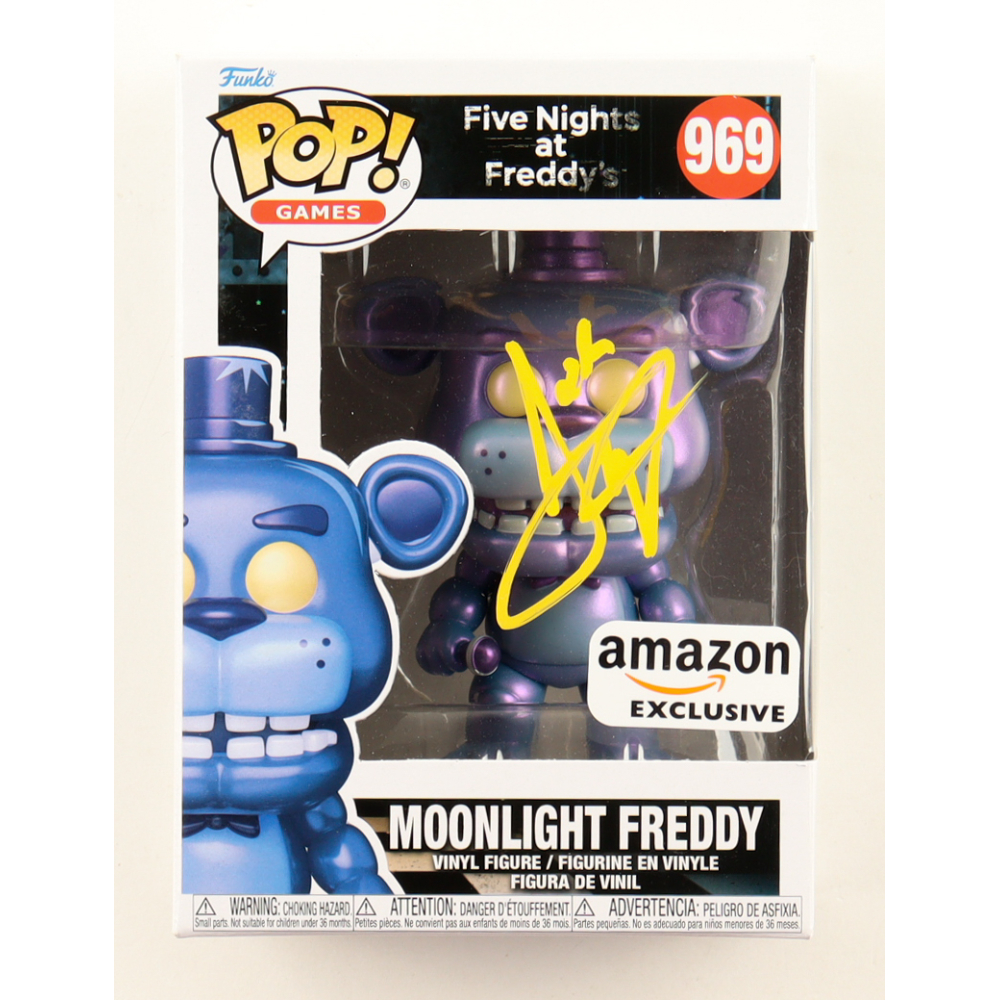 Josh Hutcherson Signed "Five Nights at Freddy's" #969 Moonlight Freddy ...