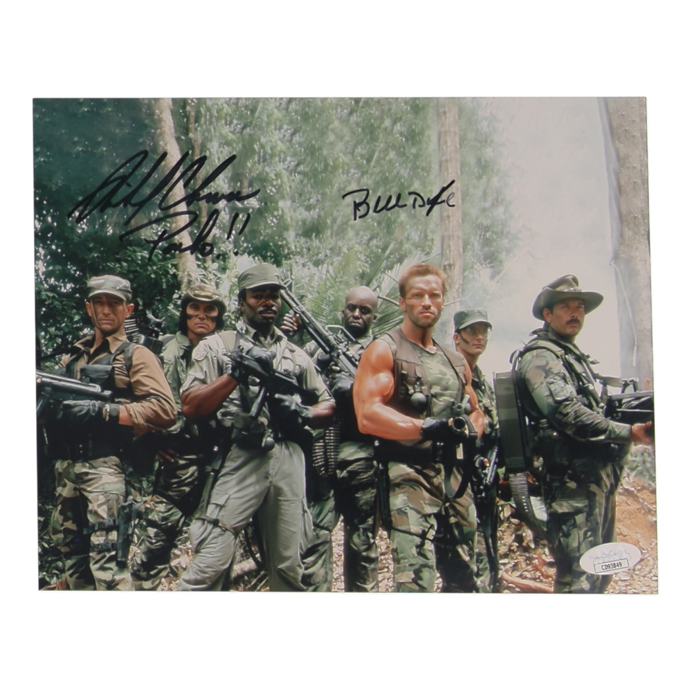 Richard Chaves & Bill Duke Signed "Predator" 8x10 Photo Inscribed ...
