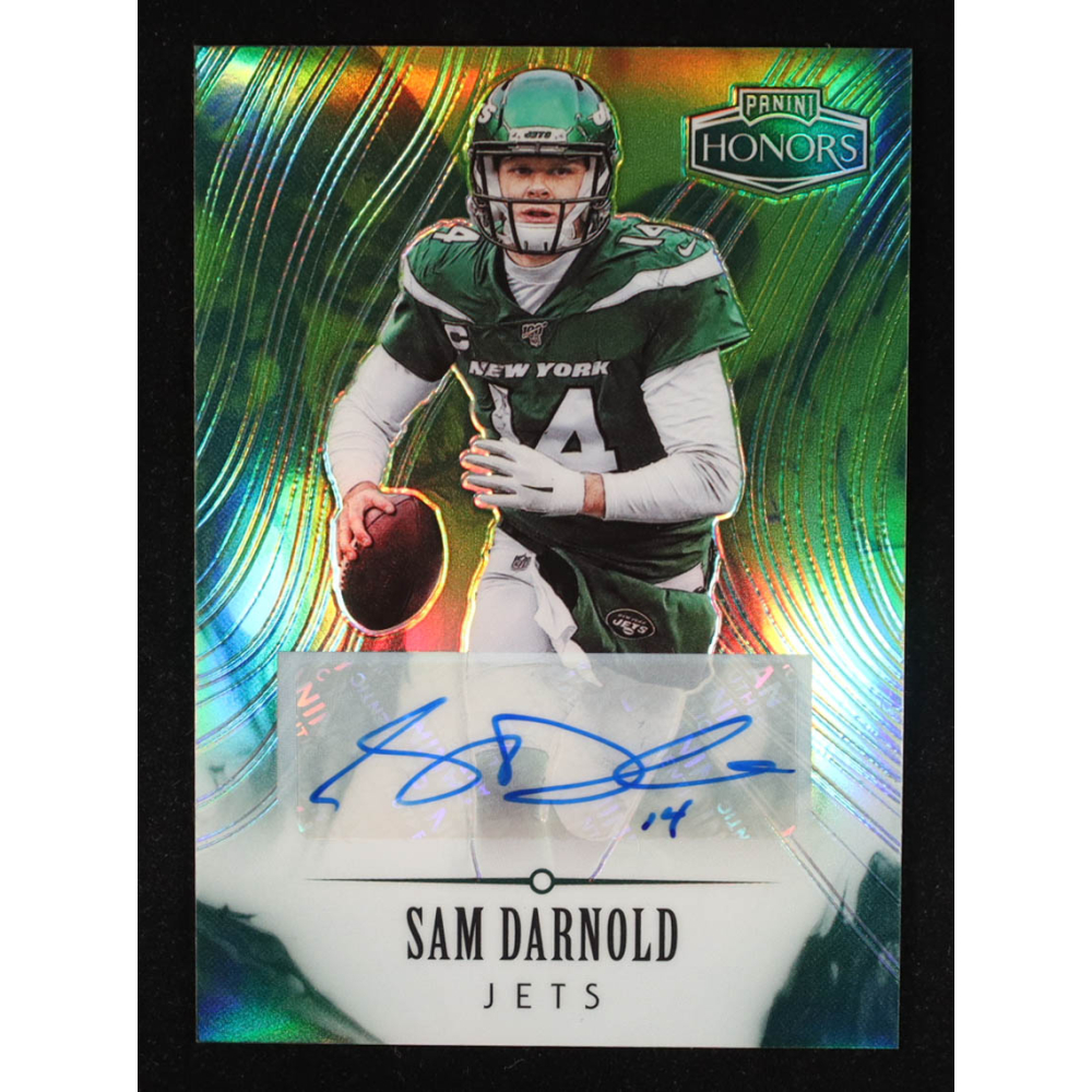 Sam Darnold 2020 Panini Honors Signatures Green #32 #1/6 | Pristine Auction