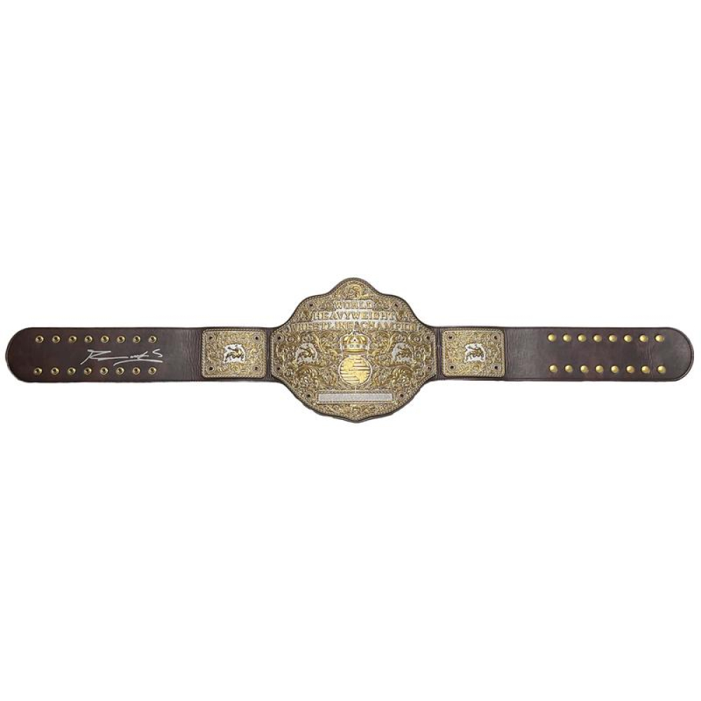 Booker T Signed WWE World Heavyweight Championship Belt (Fanatics ...
