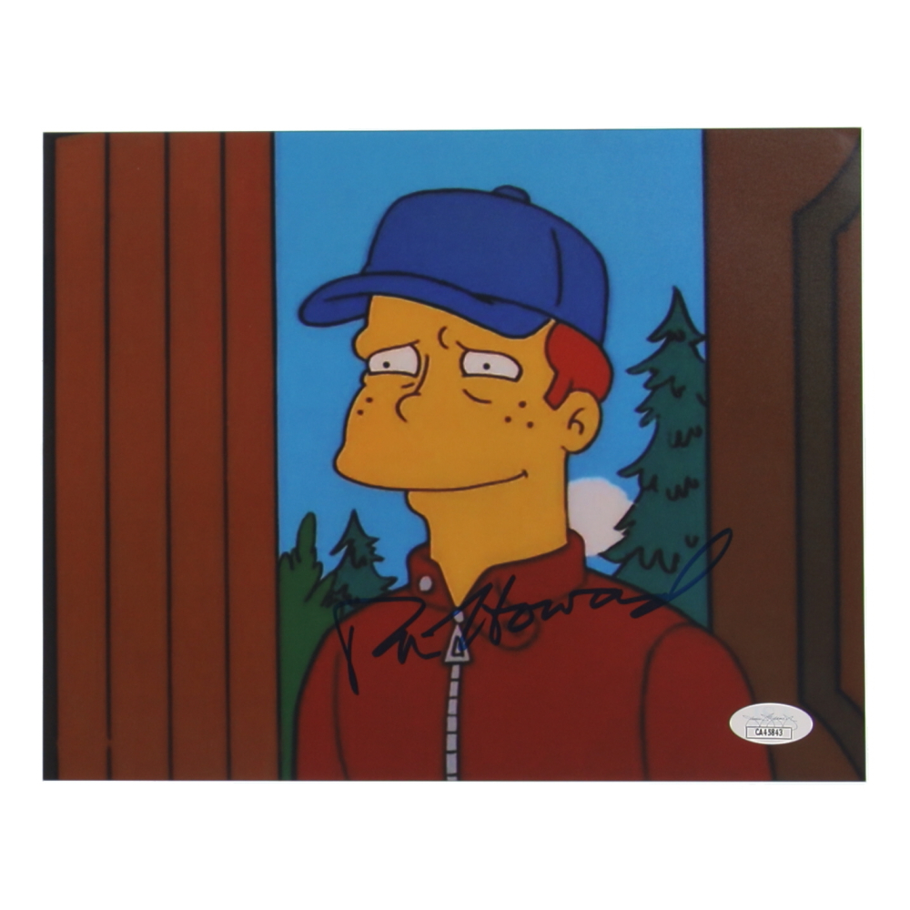 Ron Howard Signed "The Simpsons" 8x10 Photo (JSA) | Pristine Auction