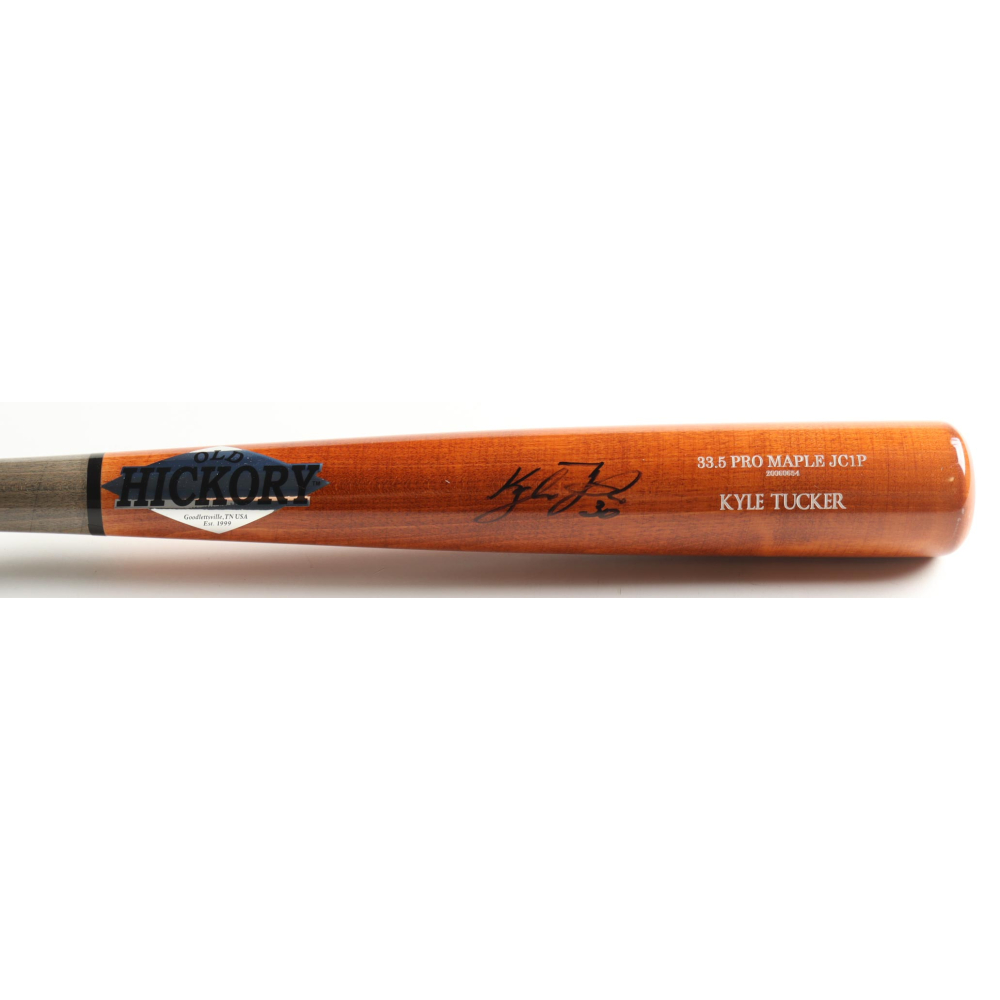 Kyle Tucker Signed Old Hickory Player Model Baseball Bat (Beckett ...