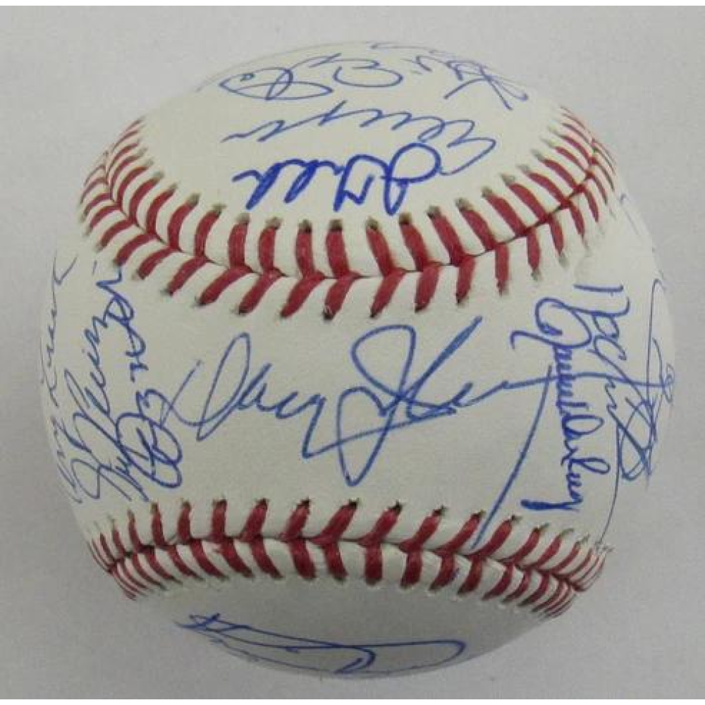 1986 World Series Champion Mets Baseball Team-Signed By (27) with Keith ...