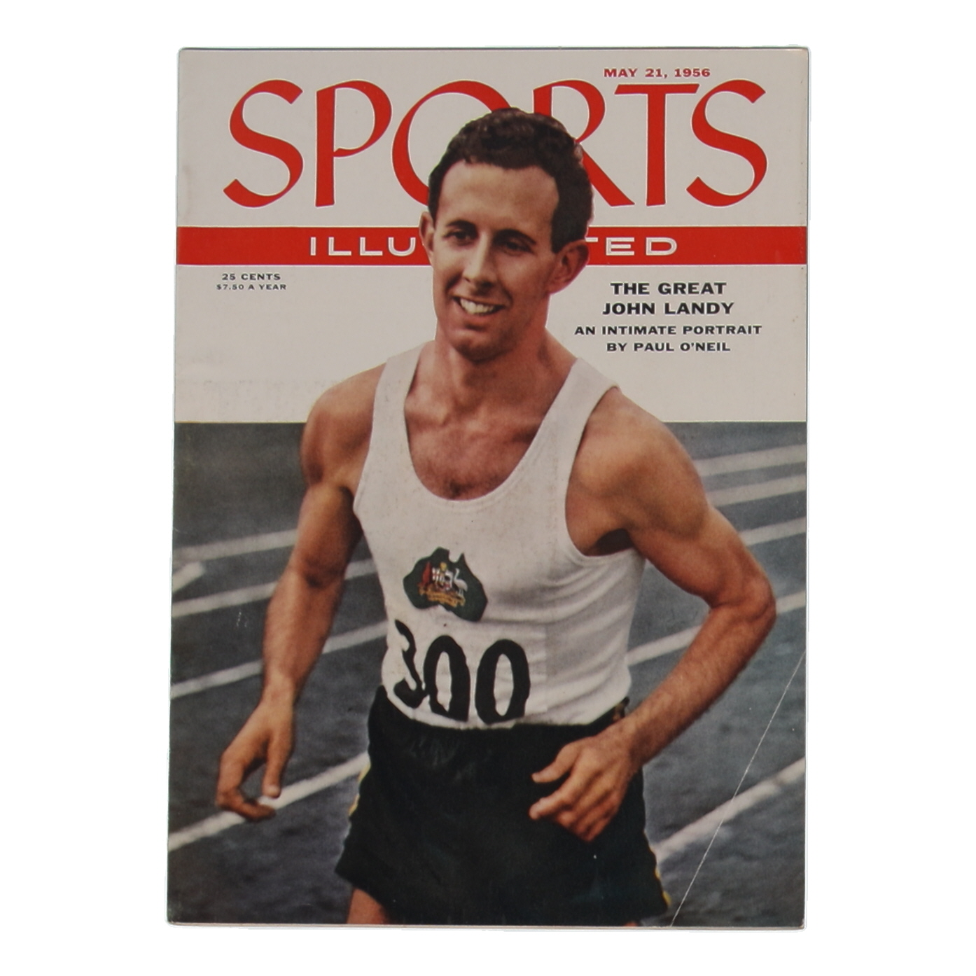 John Landy 1956 "Sports Illustrated" Magazine | Pristine Auction