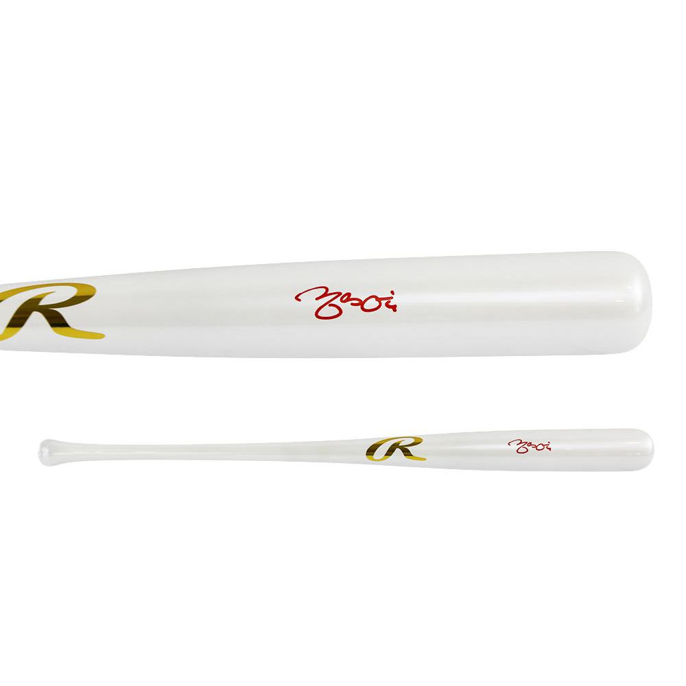 Yadier Molina Signed Rawlings White Chrome Baseball Bat (Beckett ...