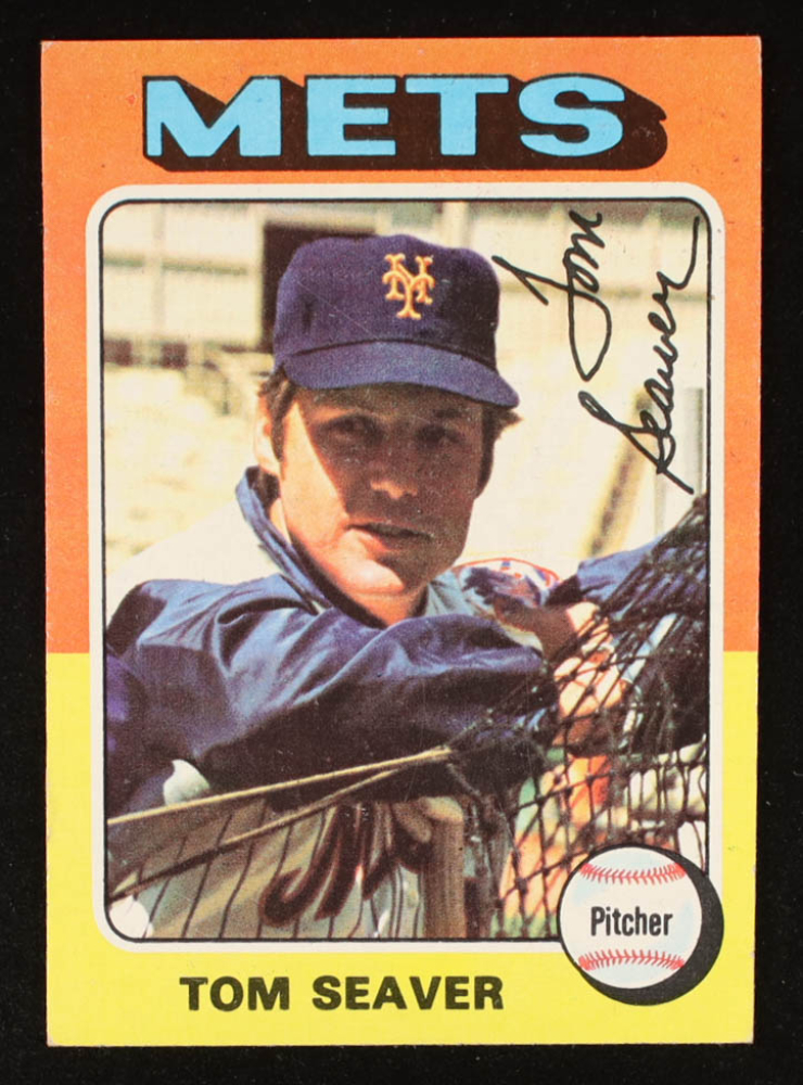 Tom Seaver 1975 Topps Mini #370 Base Price Guide - Sports Card Investor