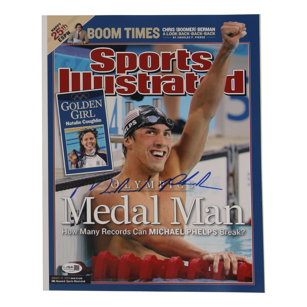 Michael Phelps Signed Team USA 11x14 Photo (JSA) | Pristine Auction