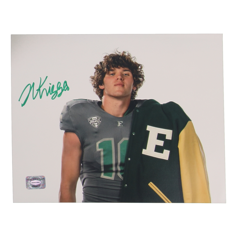 Noah Knigga Signed Eastern Michigan Eagles 8x10 Photo (Wilder Side of ...