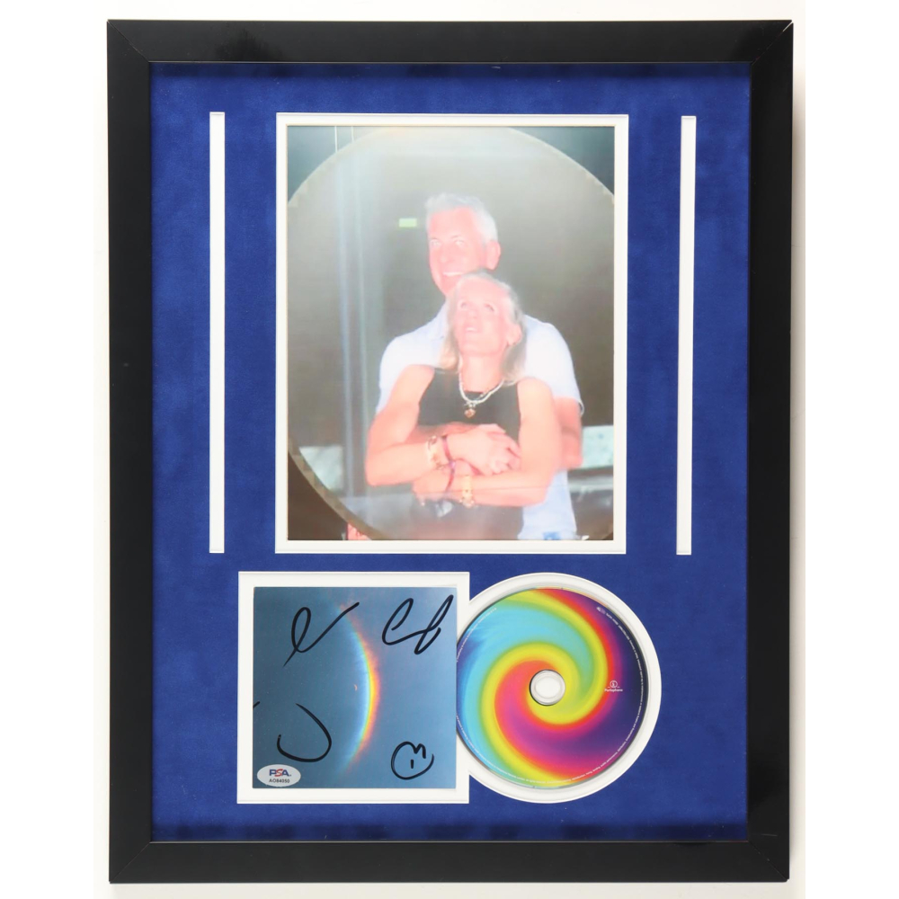 Coldplay "Moon Music" Kiss Cam Custom Framed CD Album Insert Display ...
