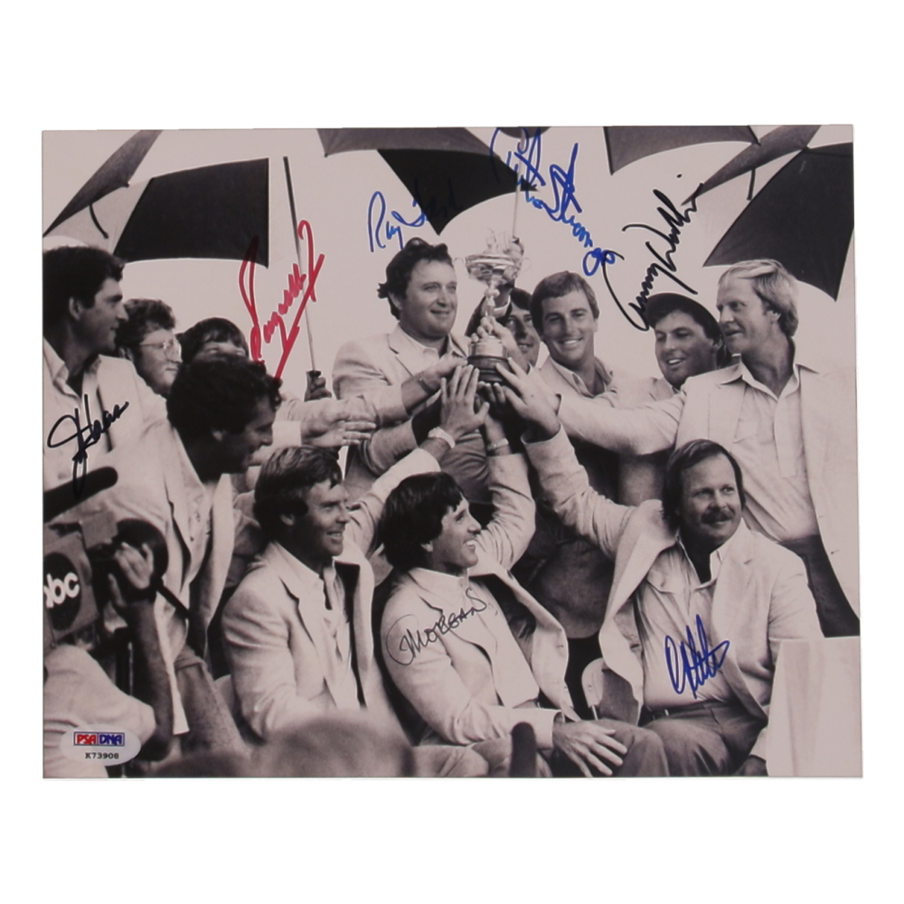 1983 Ryder Cup | 8x10 Photo Signed by (7) with Gil Morgan, Lanny ...