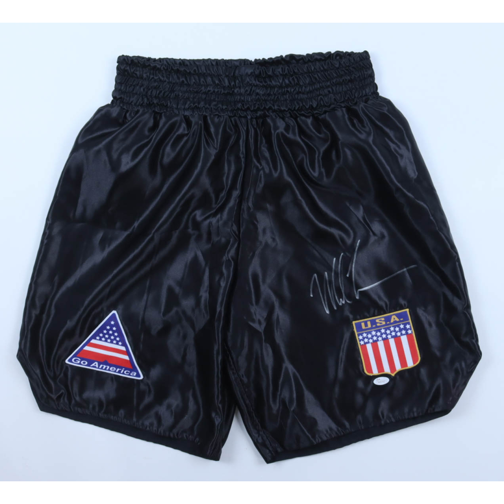 Mike Tyson Signed Boxing Trunks (JSA) | Pristine Auction