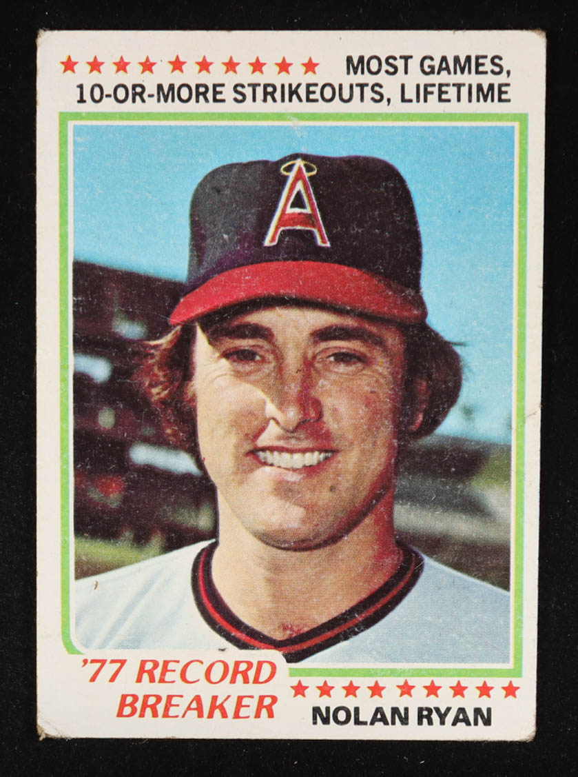 Nolan Ryan 1978 Topps #6 RB | Pristine Auction