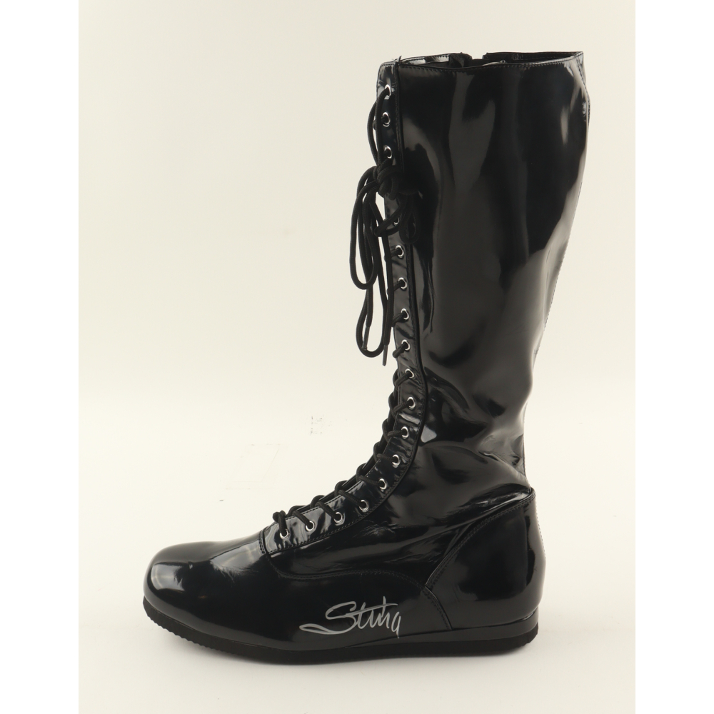 Sting Signed Wrestling Boot (Schwartz) | Pristine Auction