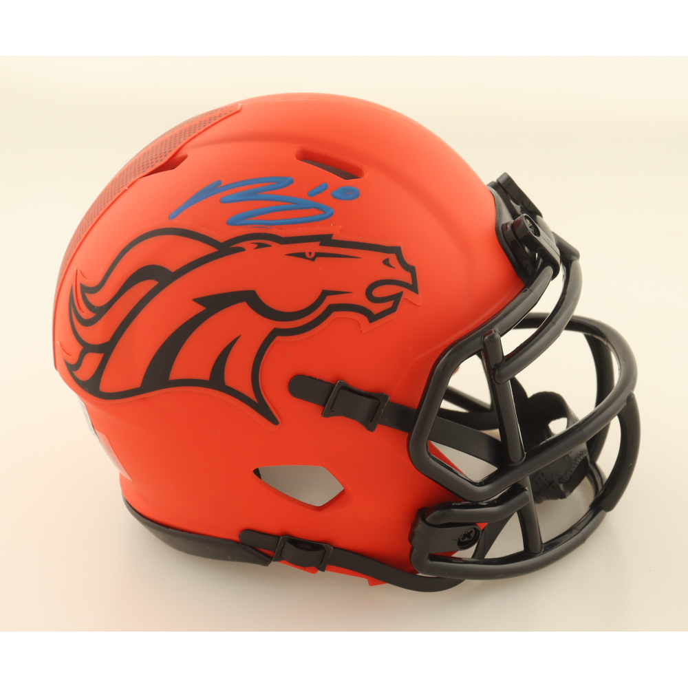 Bo Nix Signed Rave Alternate Speed Mini Helmet (Beckett) | Pristine Auction