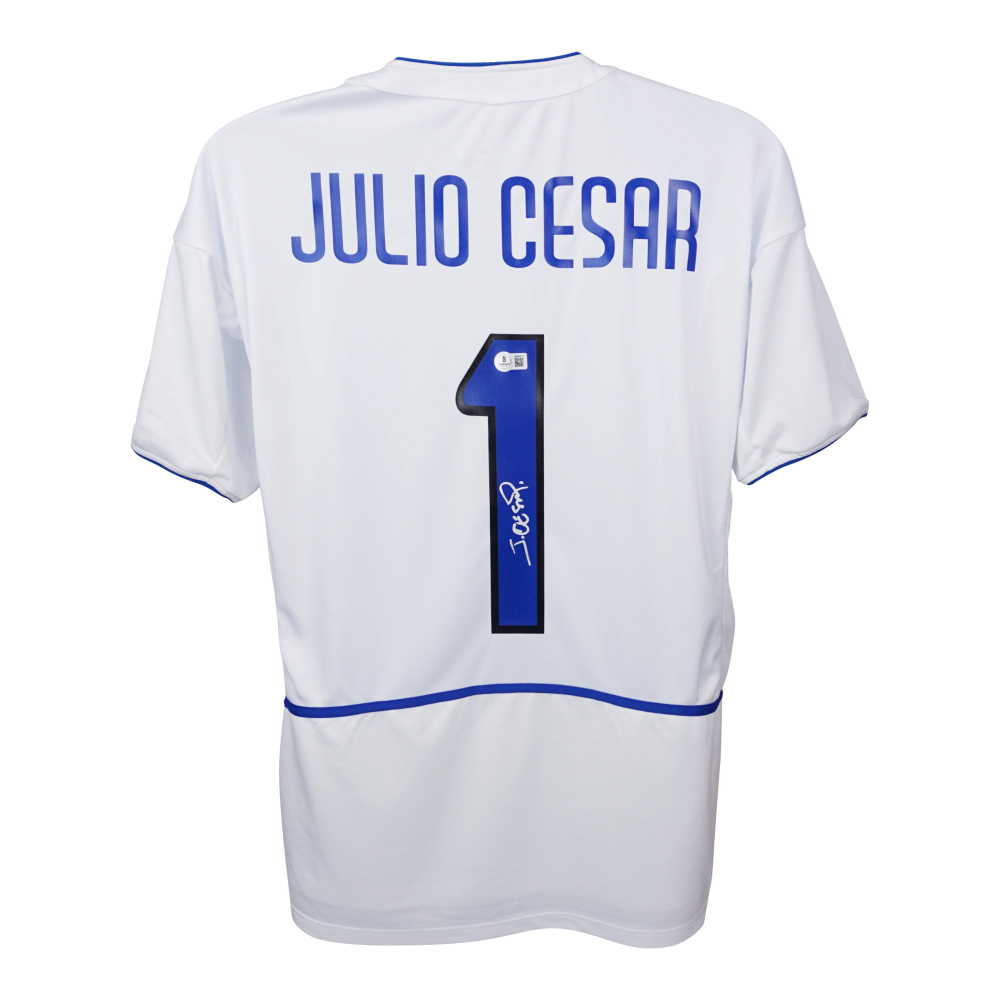 Julio Cesar Signed Inter Milan Nike Authentic Jersey (Beckett) | Pristine Auction