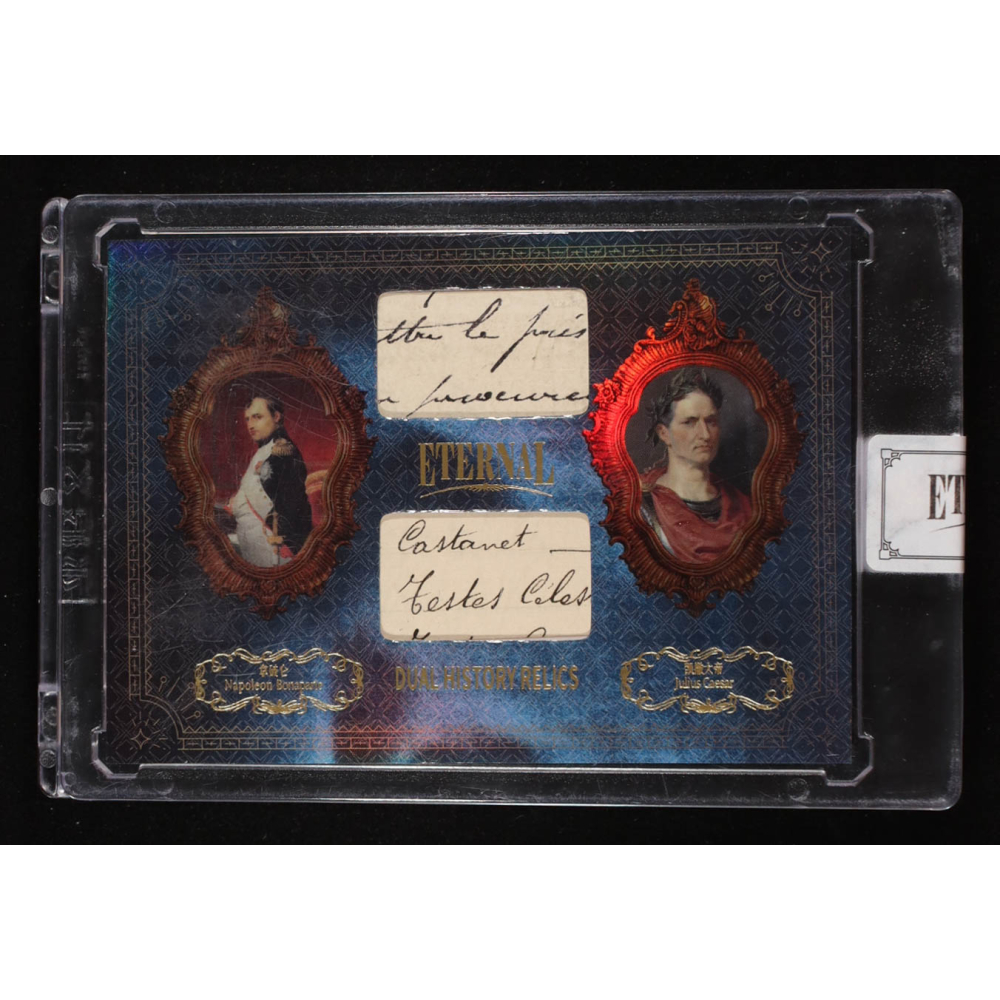 Napoleon Bonaparte / Julius Caesar 2024 Eternal Cuts World Celebrities ...