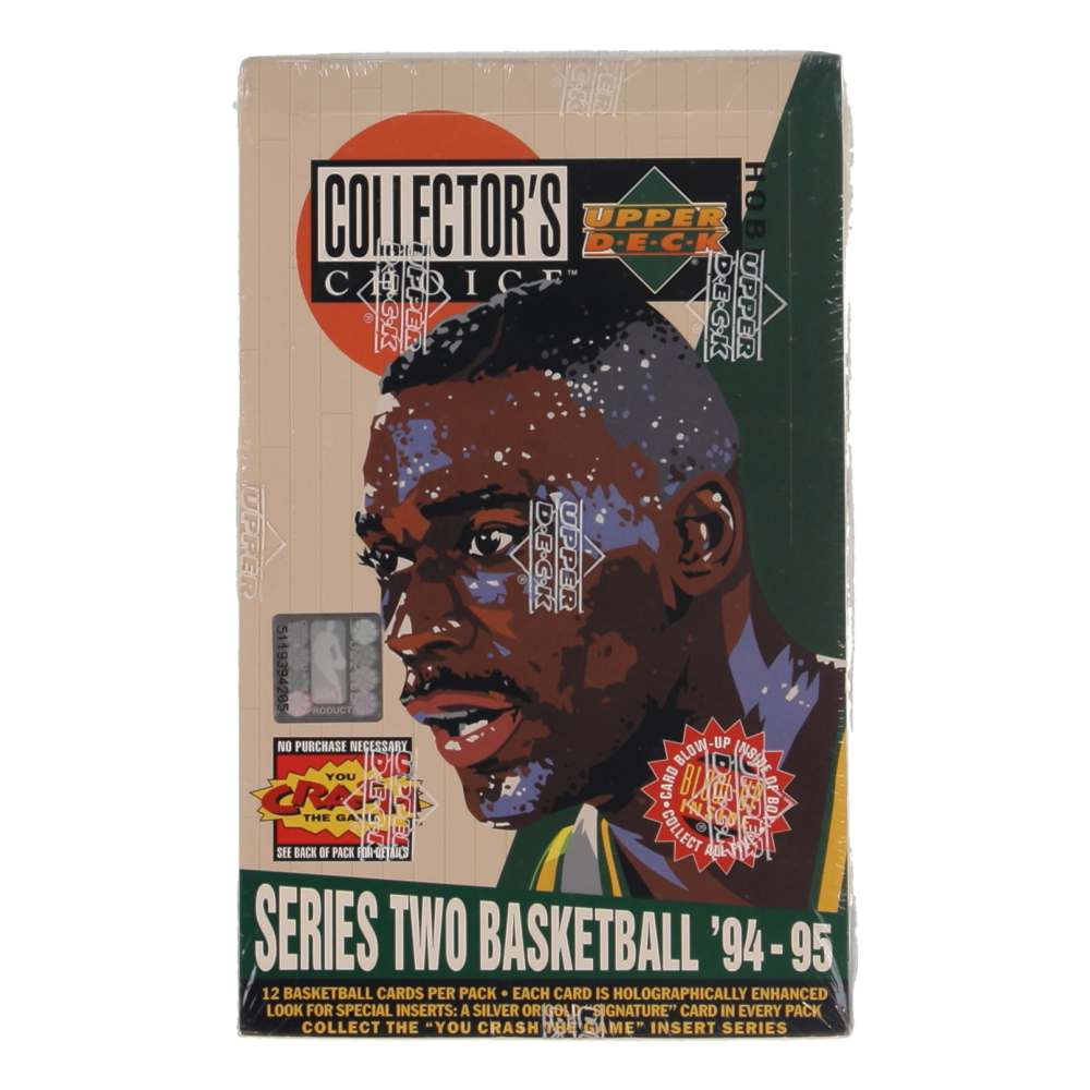 1994-95 Upper Deck Collector's Choice Basketball Series 2 Hobby Box ...