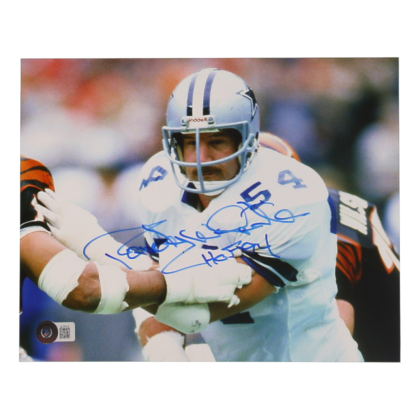 Randy White Signed Cowboys 8x10 Photo Inscribed "HOF 94" (Beckett ...