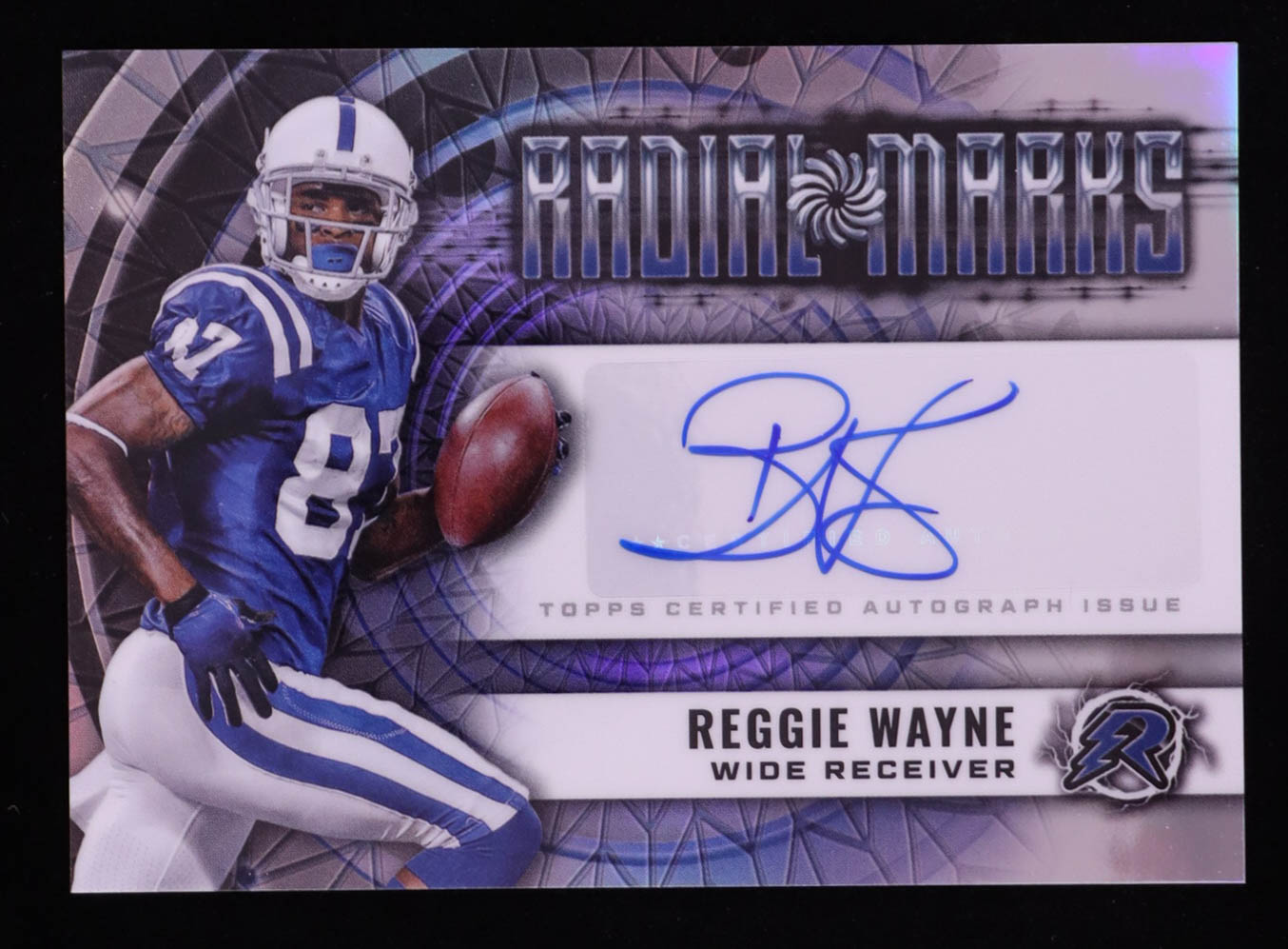Reggie Wayne 2024 Topps Resurgence Radial Marks Autographs #RMRW ...