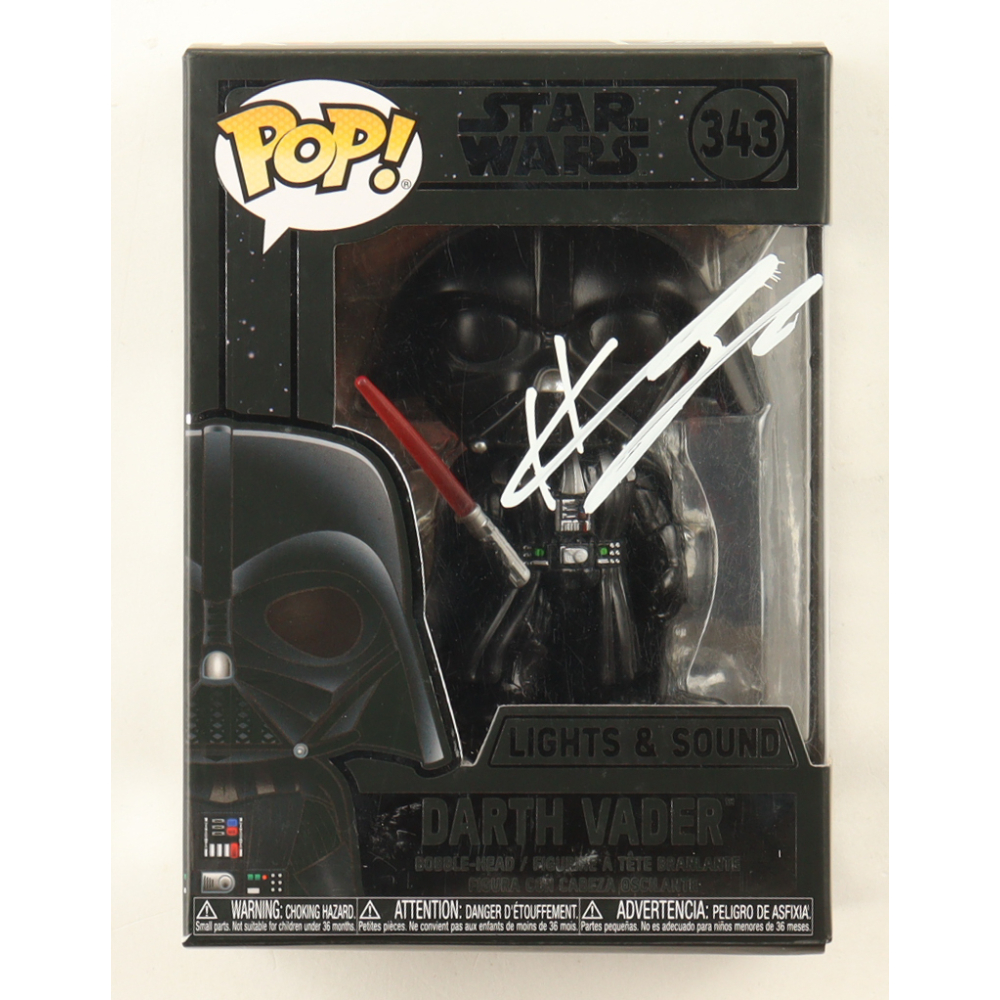 Hayden Christensen Signed "Star Wars" #343 Darth Vader Funko Pop! Vinyl ...