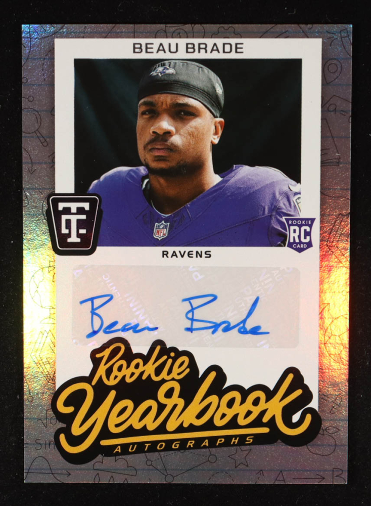 Beau Brade 2024 Totally Certified #19 Rookie Yearbook Autographs Price ...