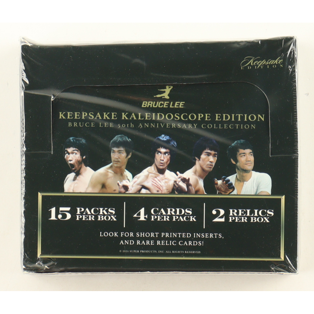 Bruce Lee Keepsake 50th Anniversary Kaleidoscope Edition Hobby Box ...