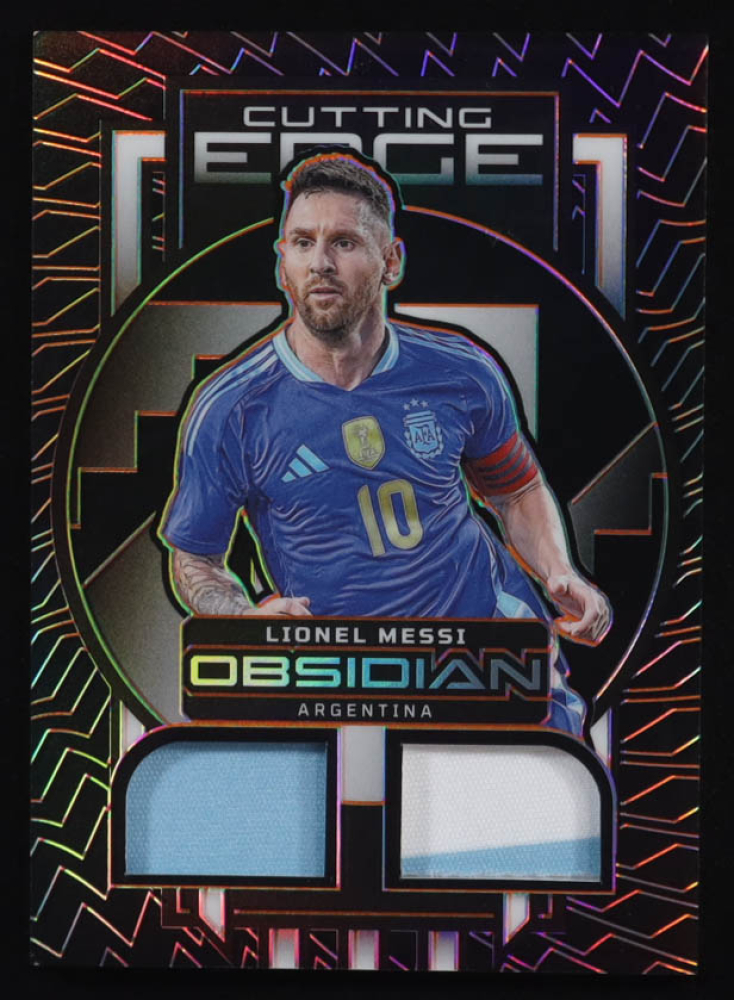 Lionel Messi 2023 Obsidian #GG-LM Galaxy Gear - Electric Etch Red ...