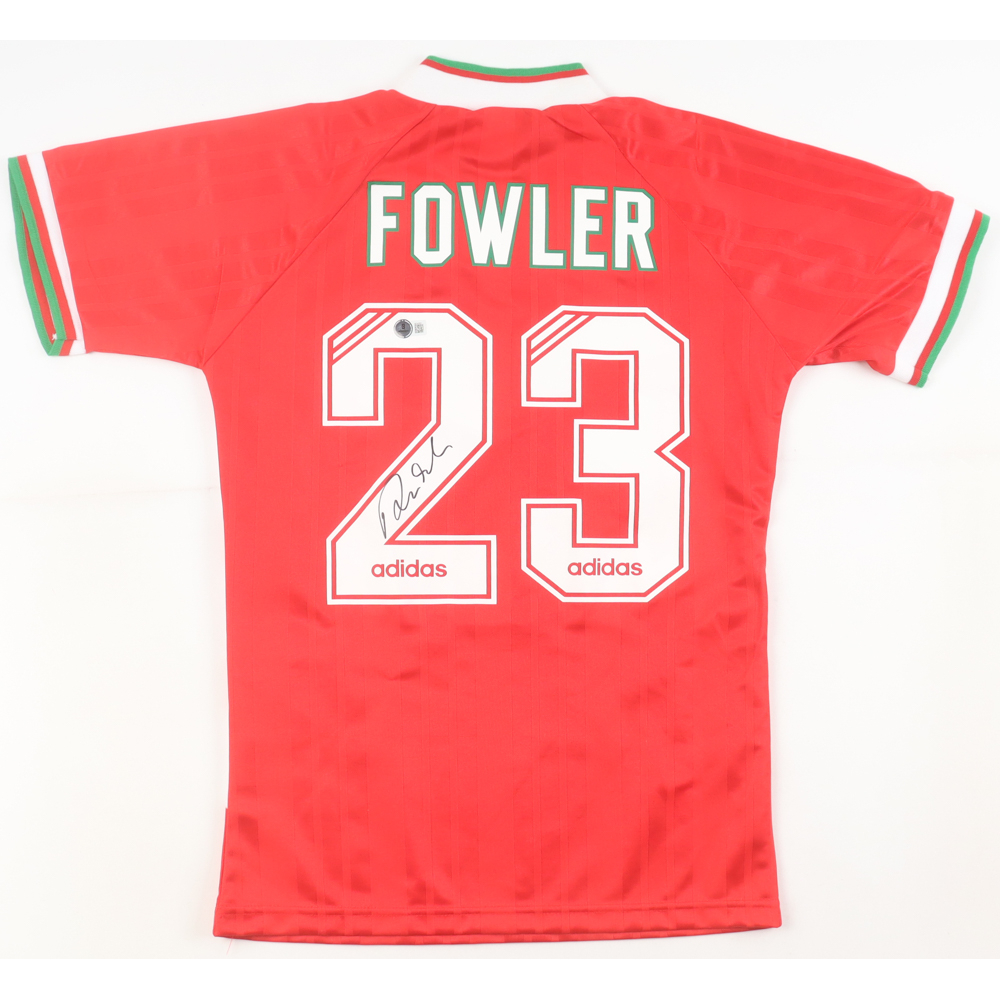 Robbie Fowler Signed Liverpool FC Nike Authentic Jersey (Beckett ...
