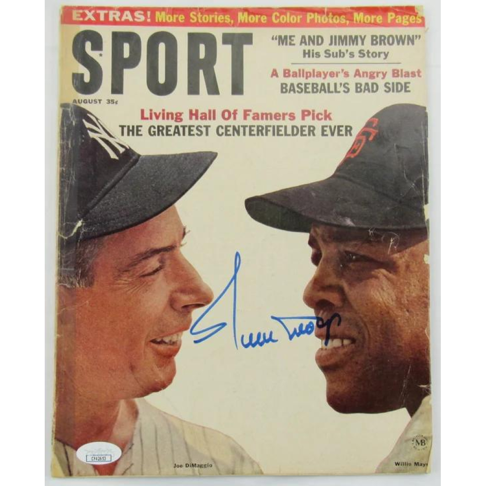 Willie Mays Signed "Sports Illustrated" Magazine (JSA) | Pristine Auction