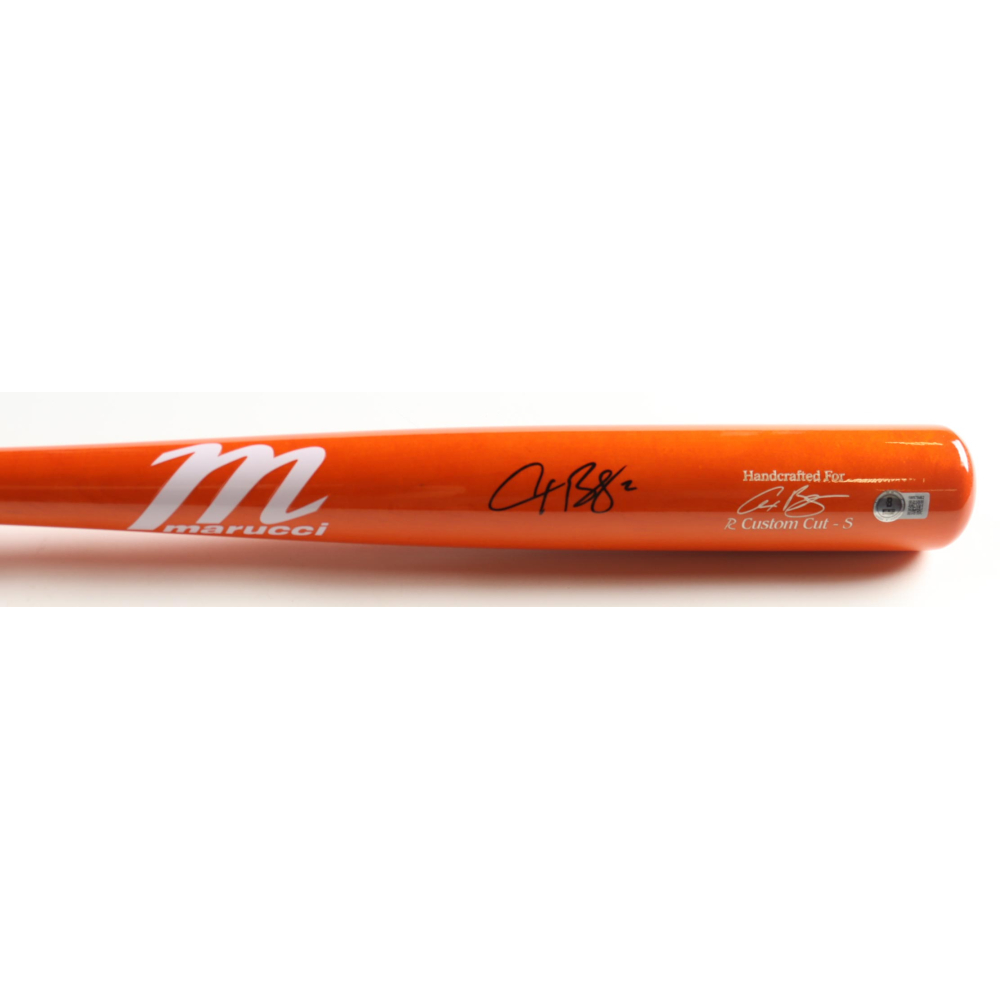 Alex Bregman Signed Marucci Player Model Baseball Bat (Beckett ...