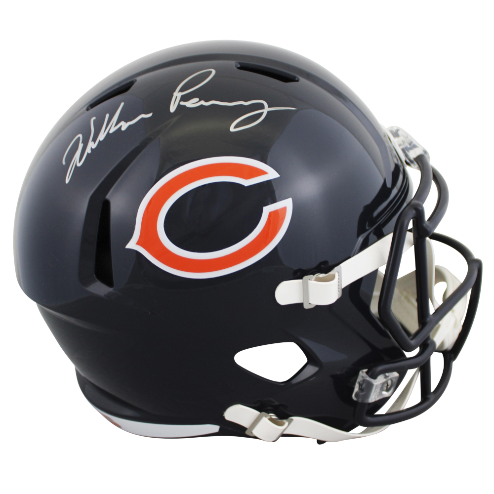 William Perry Signed Bears Full-Size Speed Helmet (Beckett) | Pristine ...