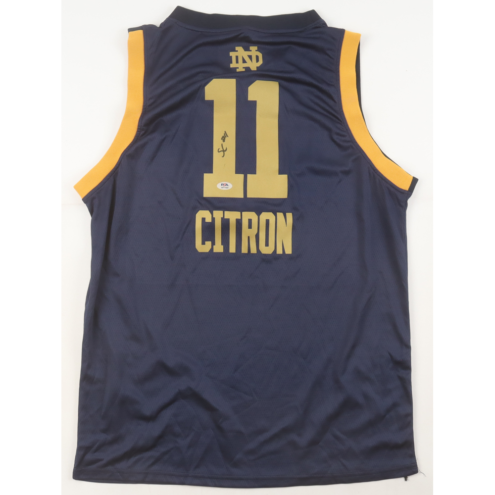 Sonia Citron Signed Fighting Irish Under Armor Authentic Jersey (PSA ...