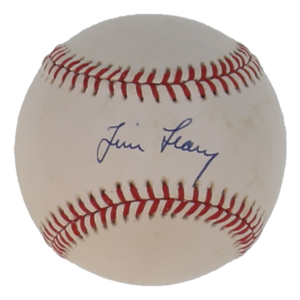 Tim Leary Signed ONL Baseball (JSA) | Pristine Auction