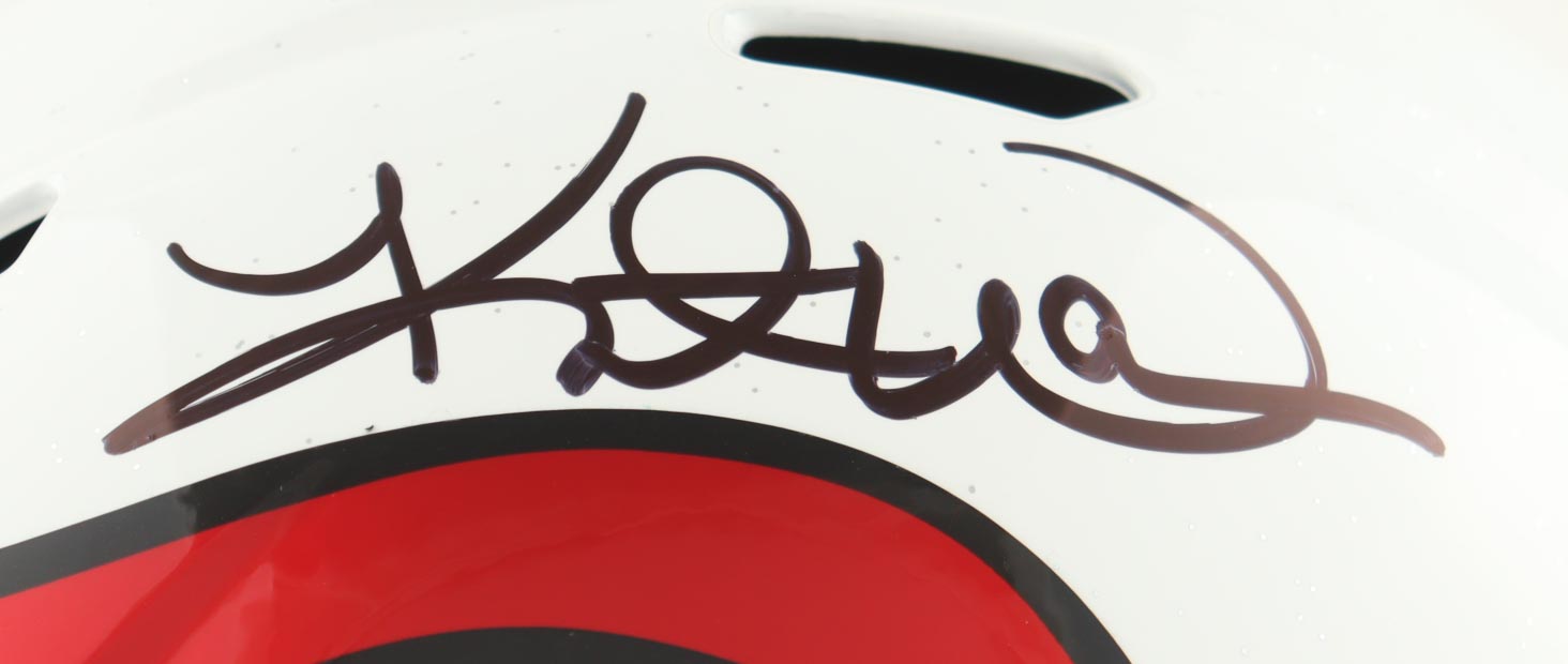 Kurt Warner Signed Cardinals Full-Size Speed Helmet (Beckett ...