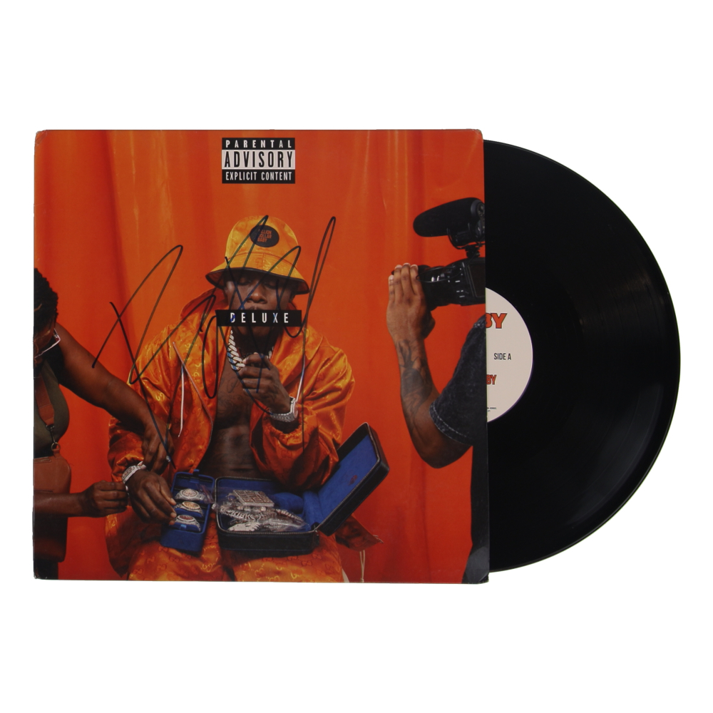 DaBaby Signed "Blame It On Baby: Deluxe" Vinyl Record Album (Beckett ...