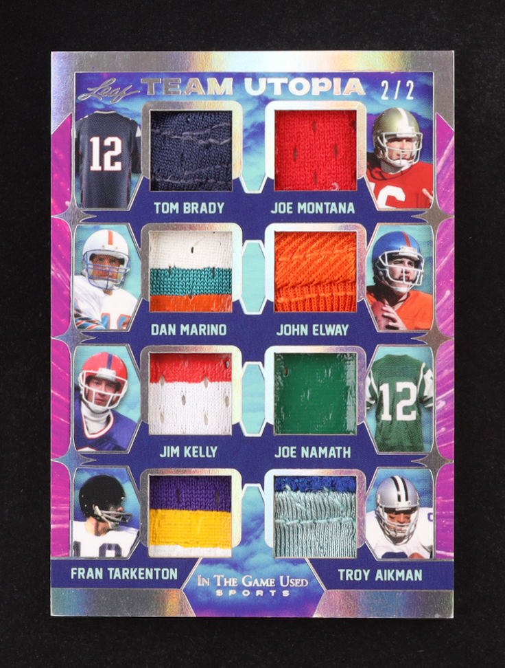 Tom Brady / Joe Montana / Dan Marino / John Elway / Jim Kelly / Joe ...