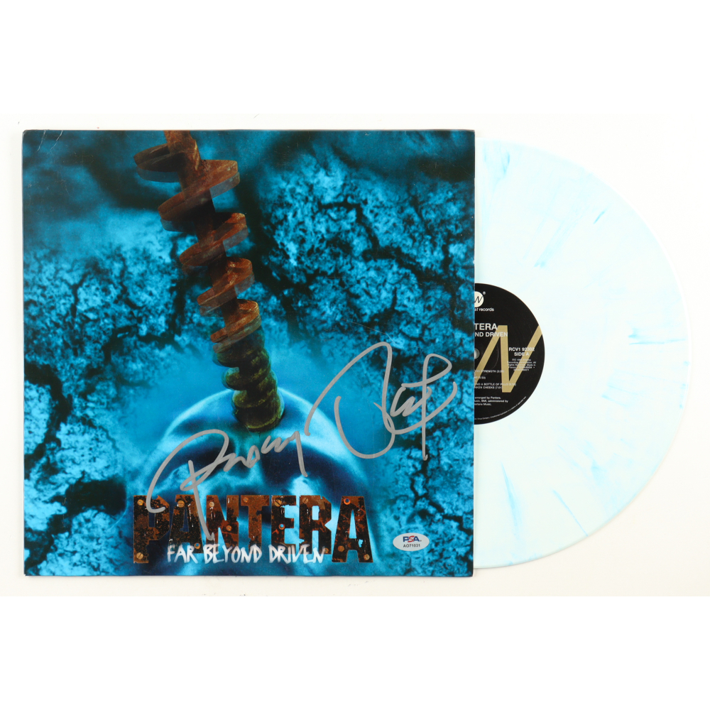 Phil Anselmo & Rex Brown Signed Pantera "Far Beyond Driven" Vinyl ...