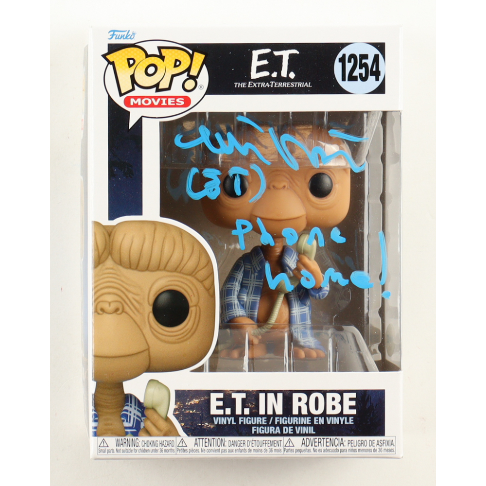 Matthew Demeritt Signed "E.T." #1254 E.T. in Robe Funko Pop! Vinyl ...