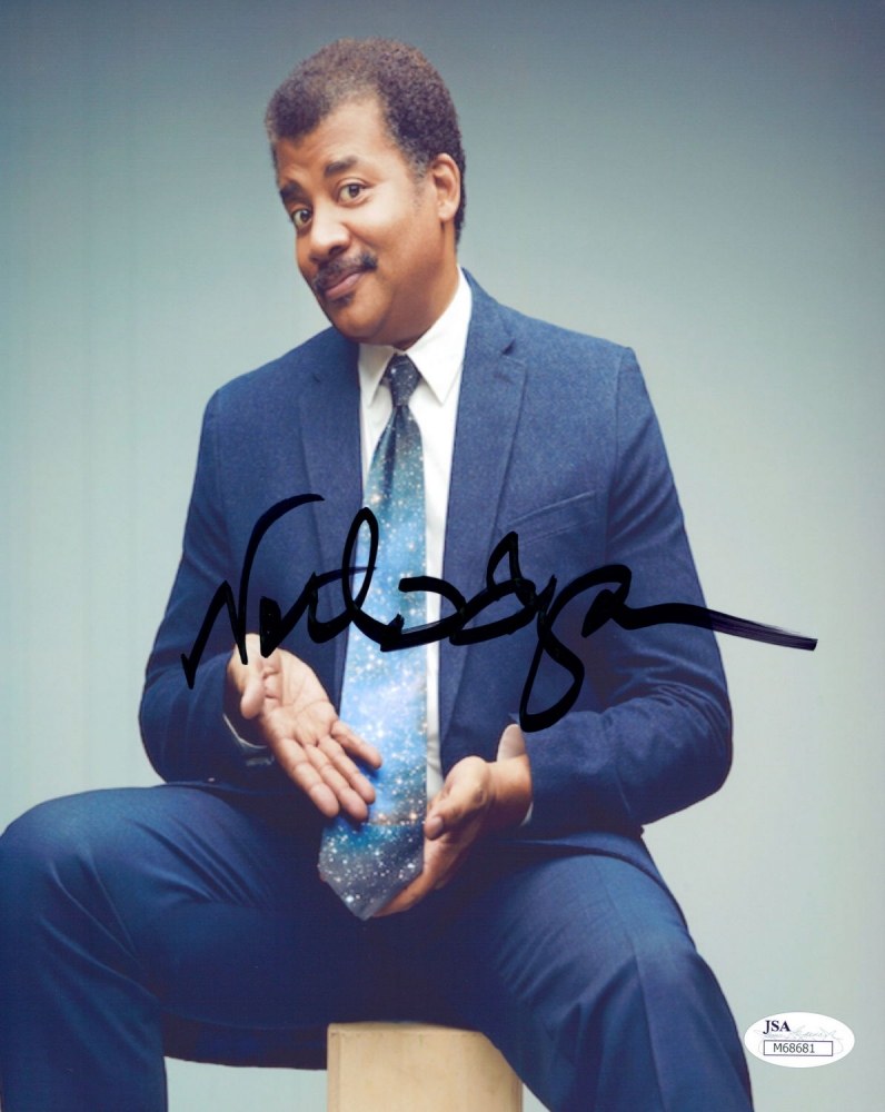 Neil deGrasse Tyson Signed "Cosmos: A Spacetime Odyssey" 8x10 Photo ...