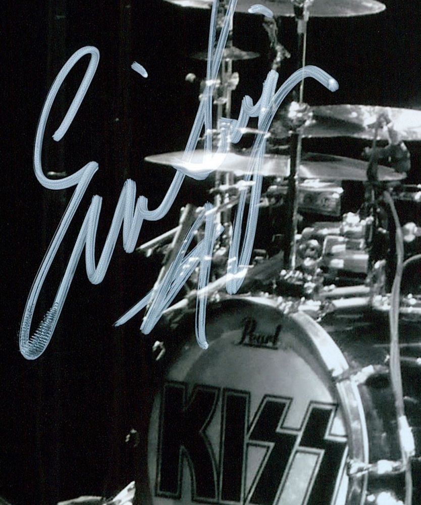 Eric Singer Signed "KISS" 8x10 Photo (PSA COA) | Pristine Auction