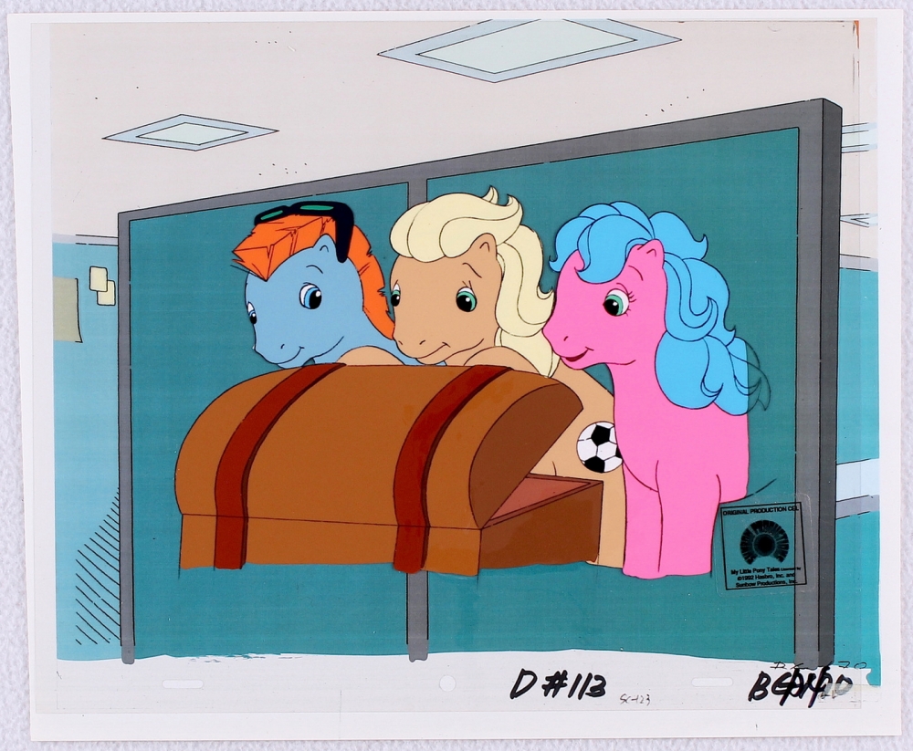 "My Little Pony" Original Hand-Painted Animation Production Cel ...